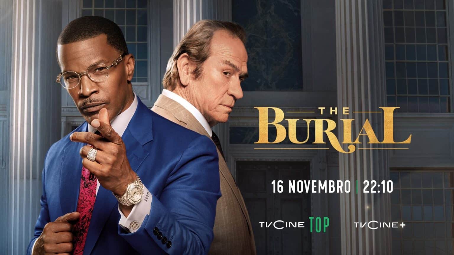 The Burial — Jamie Foxx e Tommy Lee Jones Num Duelo Judicial Que Abala ...